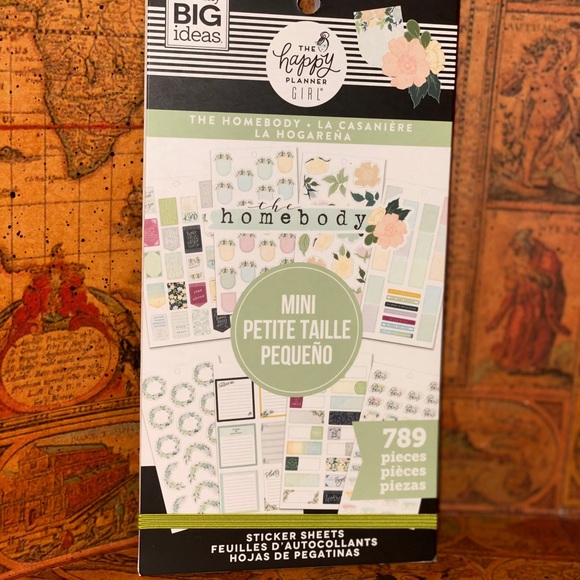 The Happy Planner | Other | Happy Planner Homebody Mini Stickers Book ...